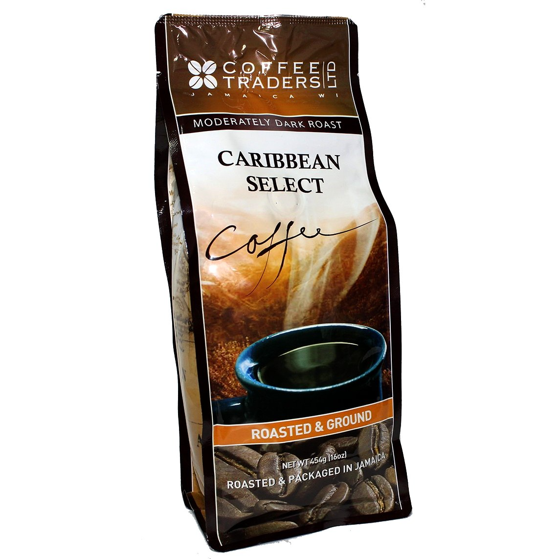 Coffee Traders Caribbean Select Coffee Roasted & Ground 16oz – The ...